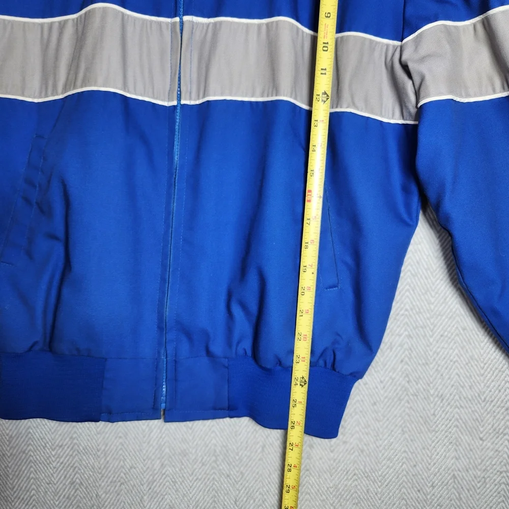 no brand | Jackets & Coats | Vintage 8s Blue Pilot Aircraft Bomber ...